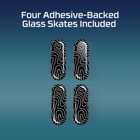 HyperX Glass Skates - Premium Skates for Haste Series Mice