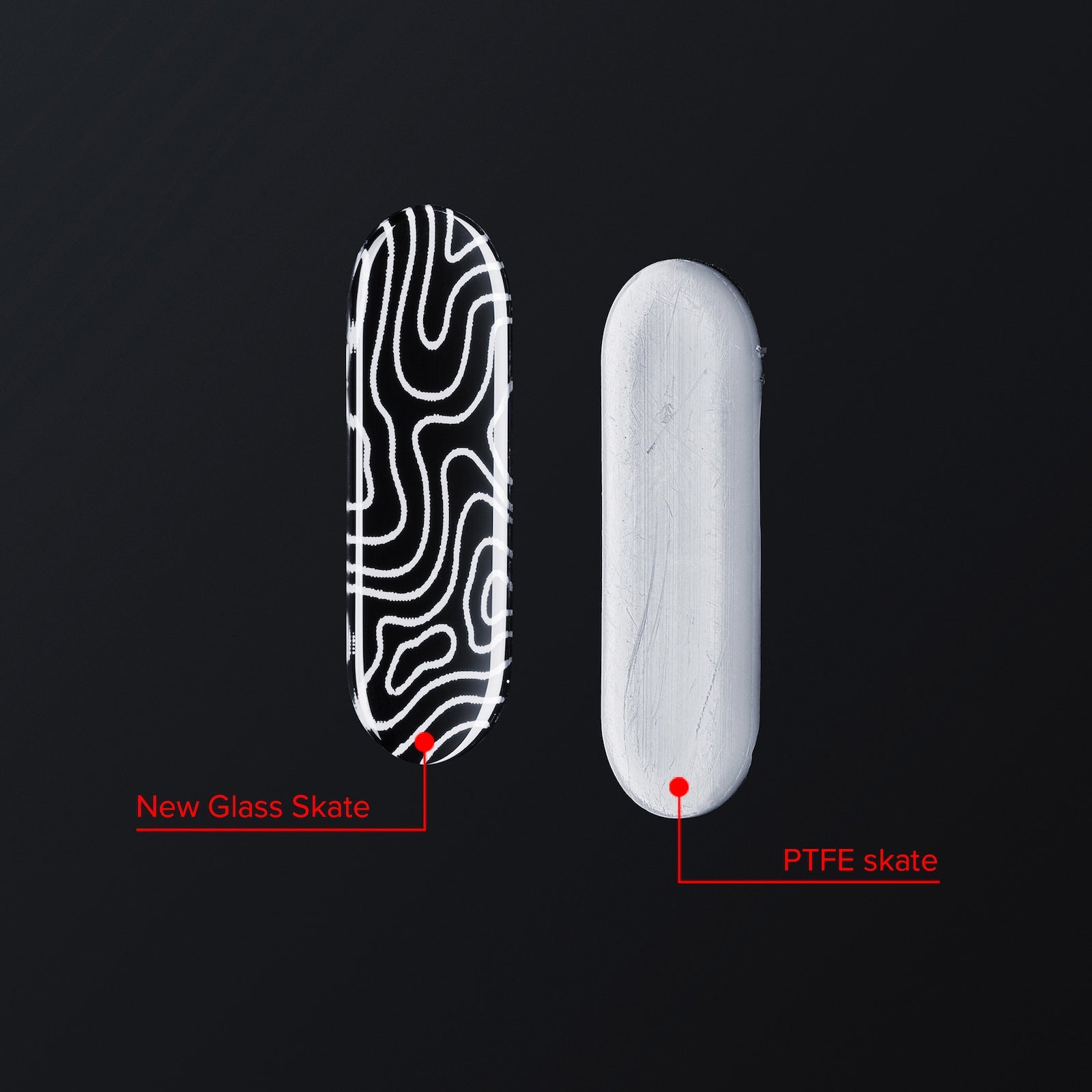 HyperX Glass Skates - Premium Skates for Haste Series Mice – HyperX UK